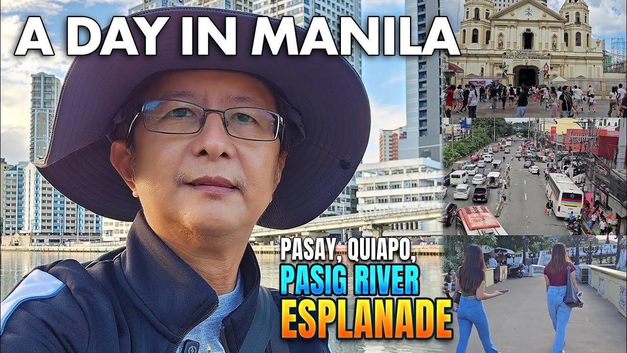 A DAY IN MANILA Simple Rides, Simple Moments | Pasay, Quiapo, Pasig ...