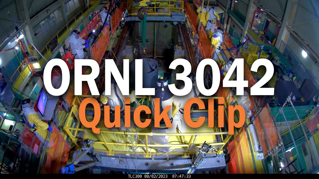 Quickclip-ORNL 3042 Oak Ridge Research Reactor pool remediation ...