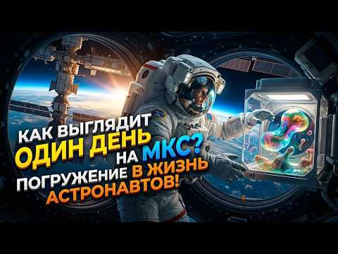 Как выглядит один день на МКС? Погружение в жизнь астронавтов!