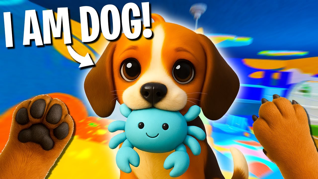 GRANDAD GIVES HIS NEW VR DOG THE CUTEST GIFT! - YouTube