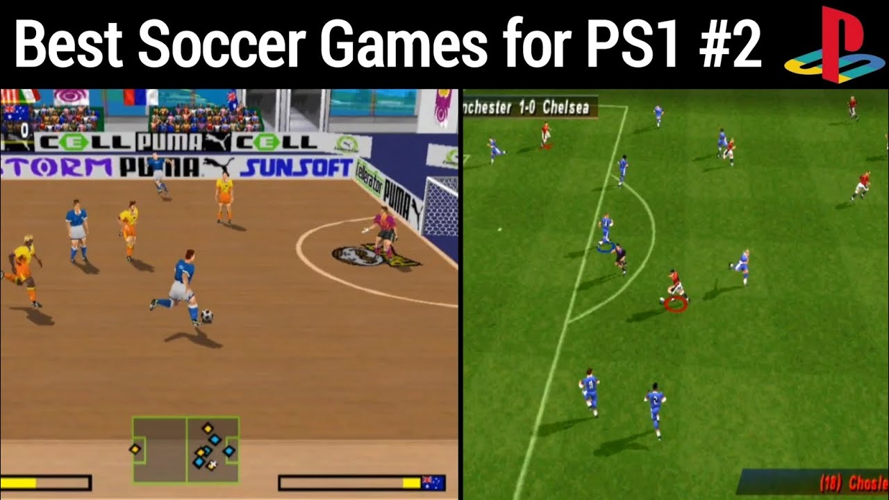 Top 10 Best Soccer Games for PS1 || Part 2 - YouTube