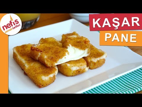 ÇITIR ÇITIR KAPLAMASI ile Kaşar Pane Tarifi - Nefis Yemek Tarifleri