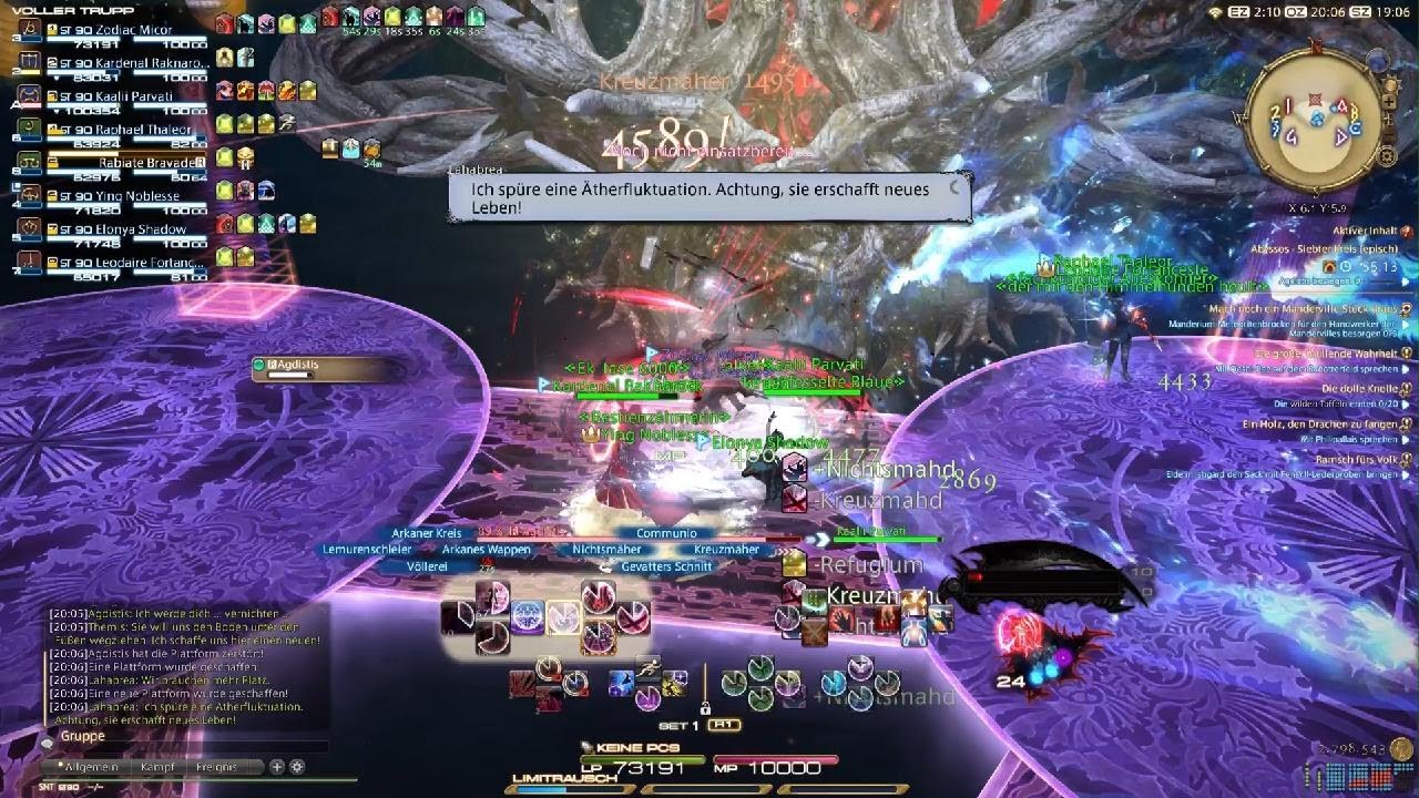 FINAL FANTASY XIV P7S Clear - YouTube