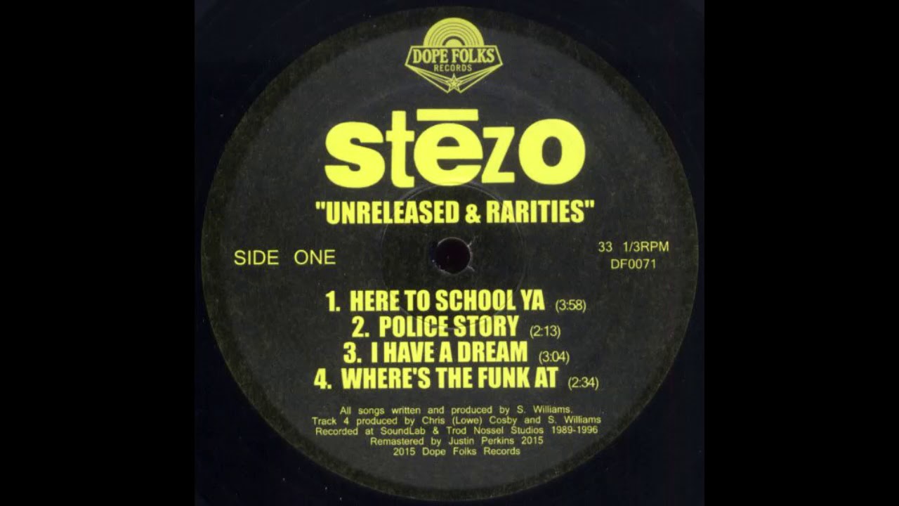 Stezo - Unreleased & Rarities (1990's Hip Hop) - YouTube