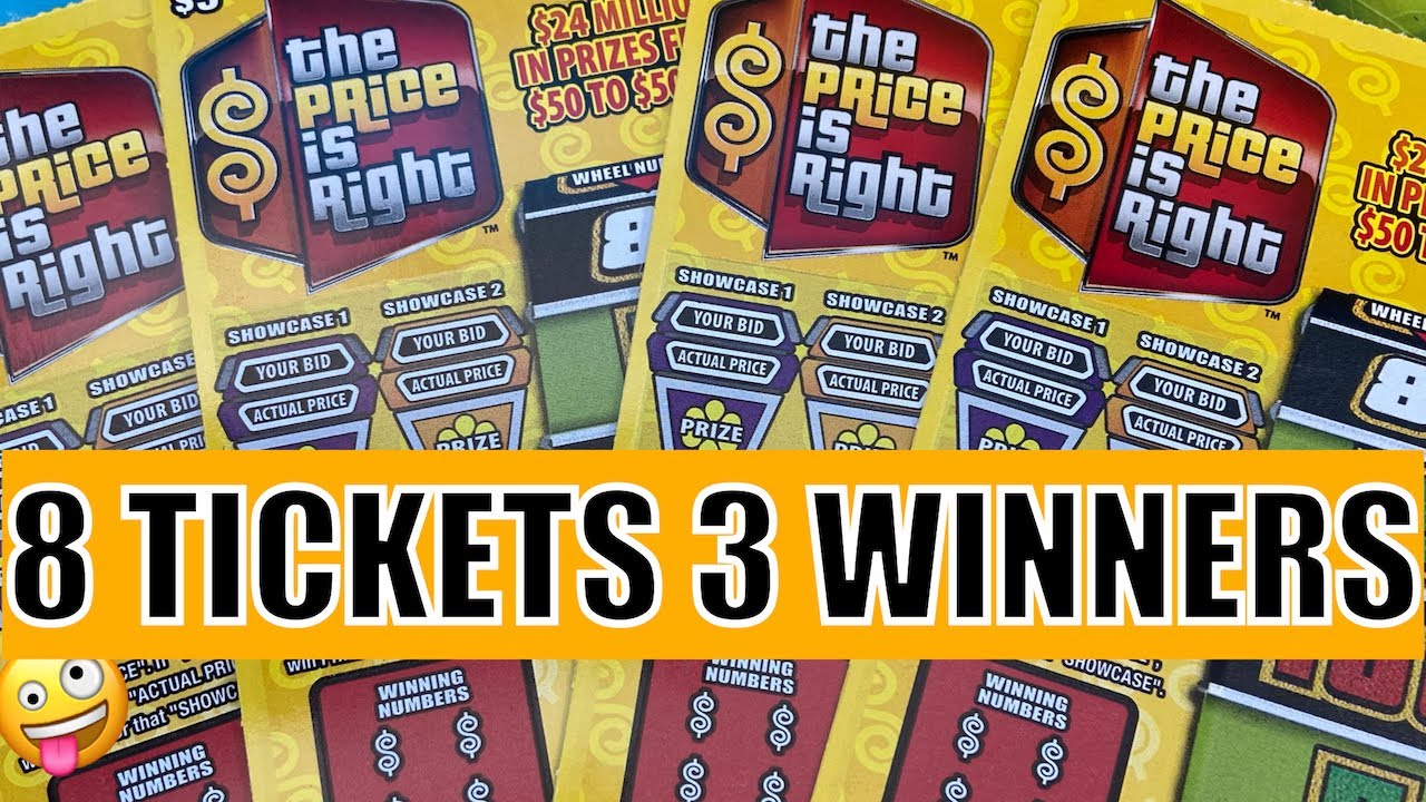 FLORIDA LOTTERY $1,000,000 THE PRICE IS RIGHT SCRATCH-OFFS 🍀🤑 8 TICKET ...