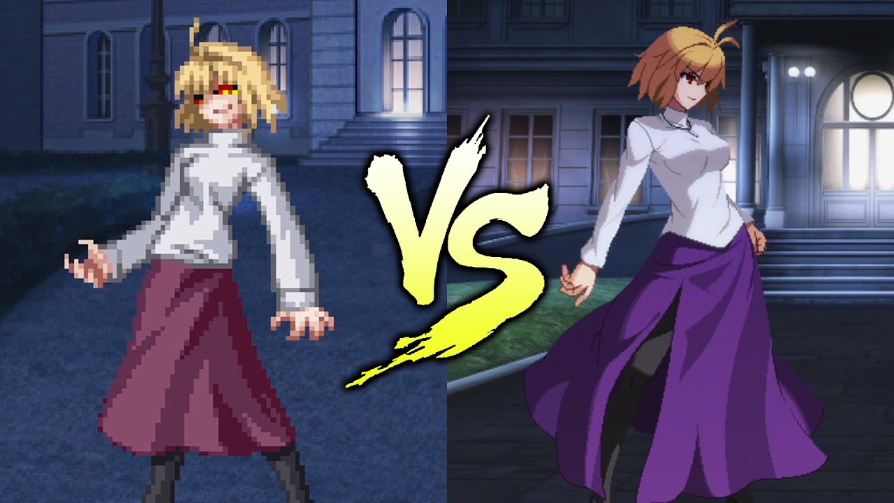 MBAACC vs MBTL - Red Arcueid - YouTube
