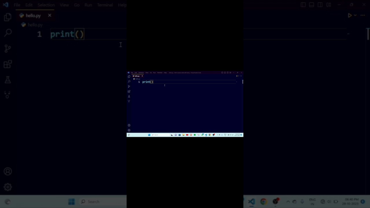 How To Print Hello World In Python Using One Line Of Code How To Code How To Print Hello World In Python Using One Line Of Code How To Code