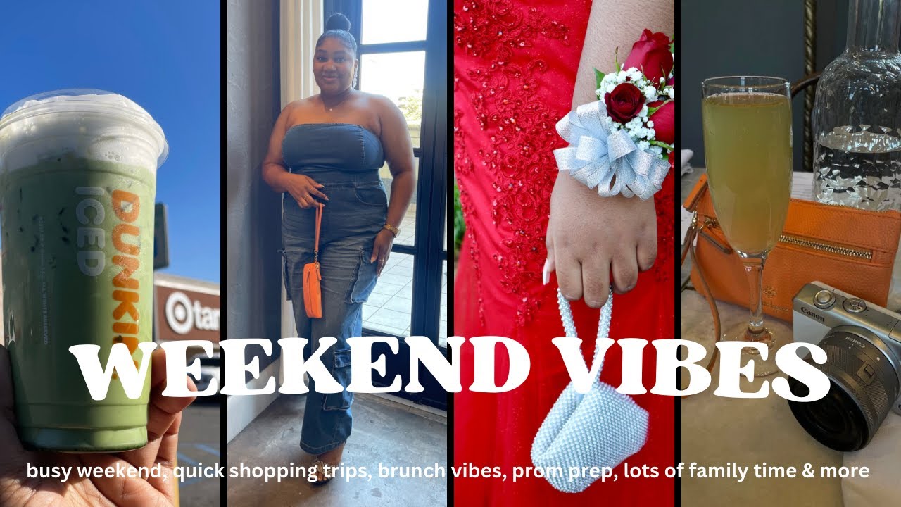 VLOG | very busy weekend, shopping trips, lots of family time, brunch ...