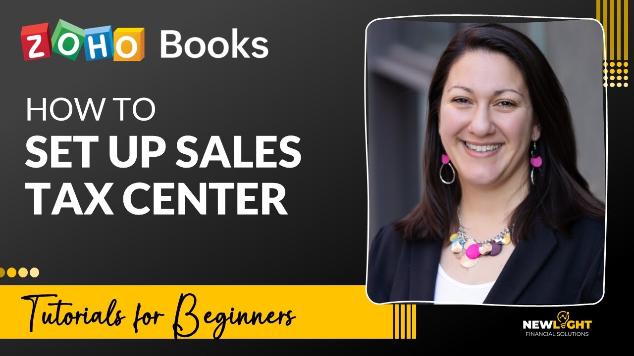 How to Set Up Sales Tax in Zoho Books: Step-by-Step Guide - YouTube