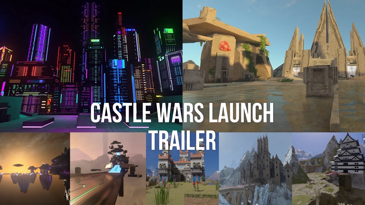 Castle Wars Launch Trailer - 7 Maps - Halo Infinite - YouTube