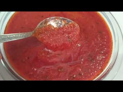 5 dəqiqədə hazırlanan çox ləzzətli Pizza sousu/ Pizza sosu tarifi/ Pizza souce 💯🍕😋