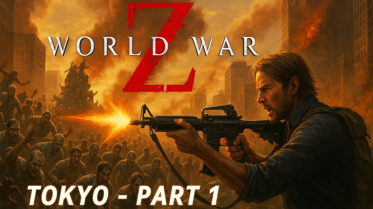 World War Z - Tokyo part 1 Tokyo'da katliam var - YouTube