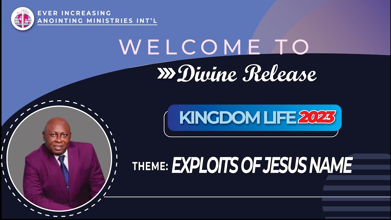 PASTOR TAIYE E. OLAYEMI- 20TH APRIL 2023 | EXPLOITS IN THE NAME OF ...