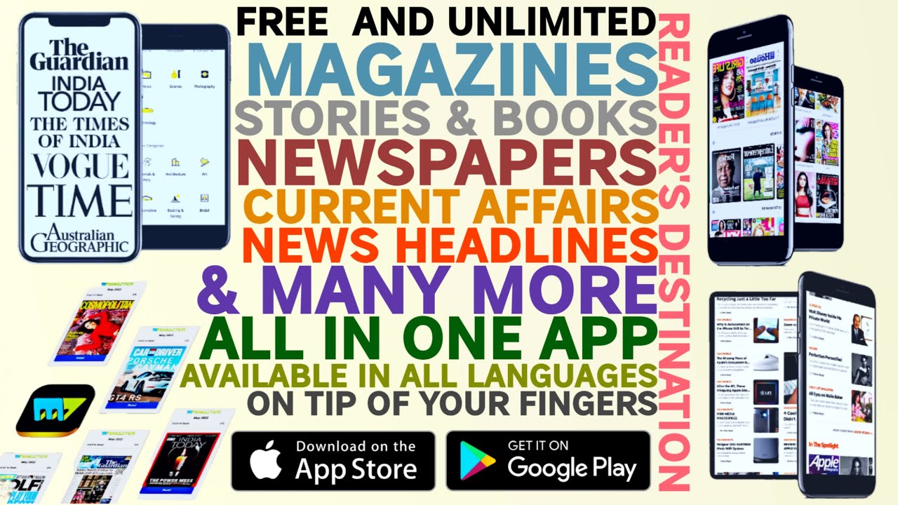 Stories Magazines Newspapers Books of all Categories in one Digital App ...