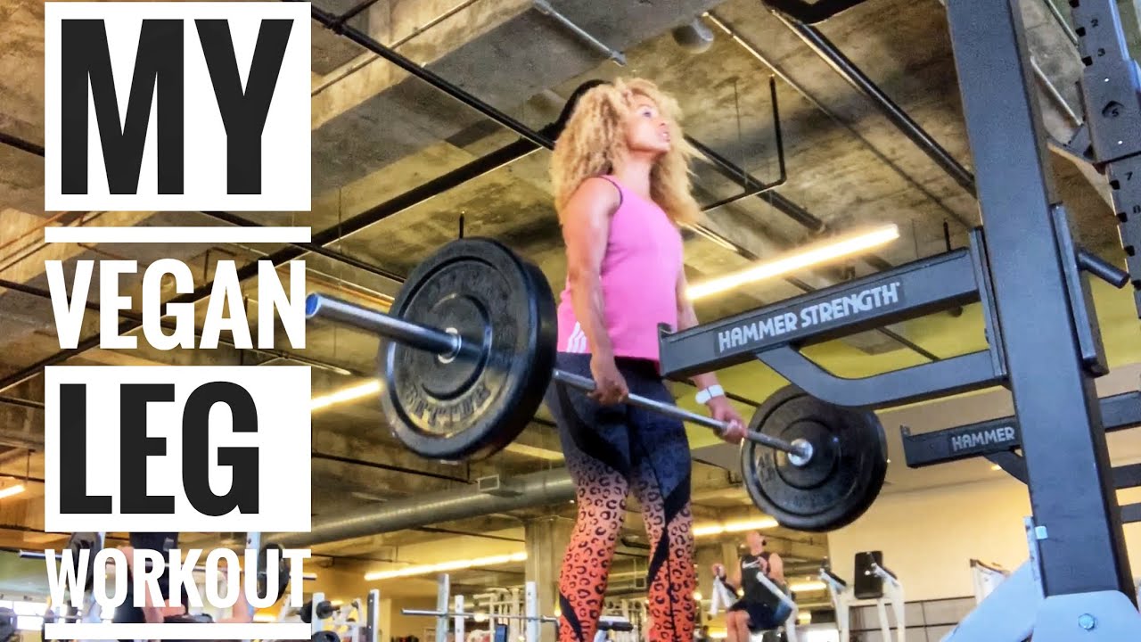 LEG WORKOUT | Vegan! - YouTube