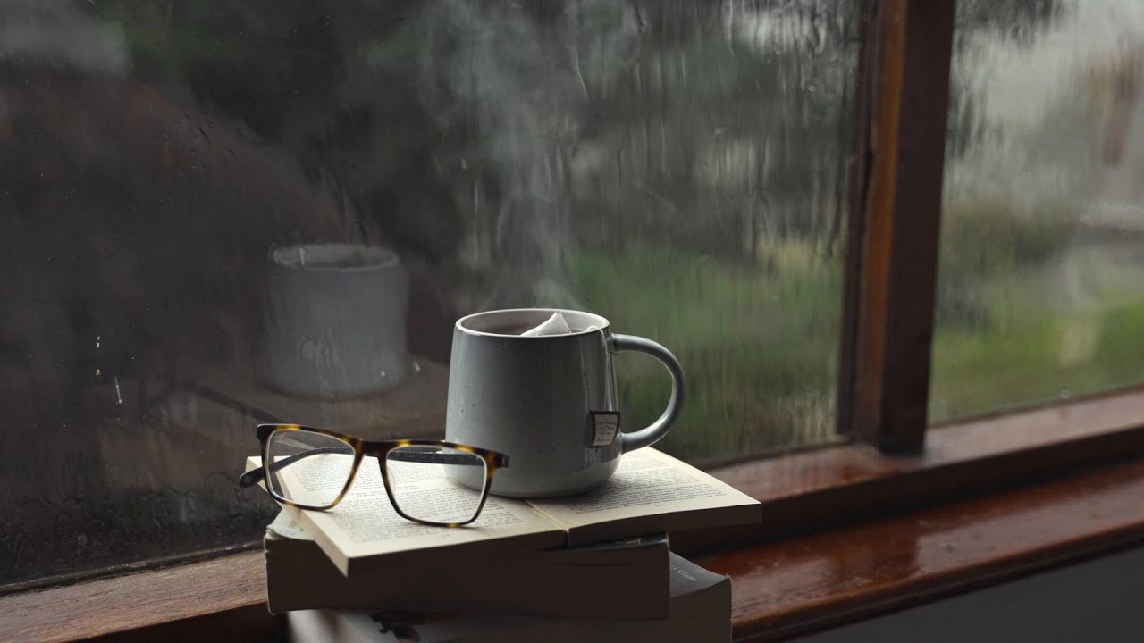 10 Hours Rain against Window sounds for Stress Relieve - YouTube