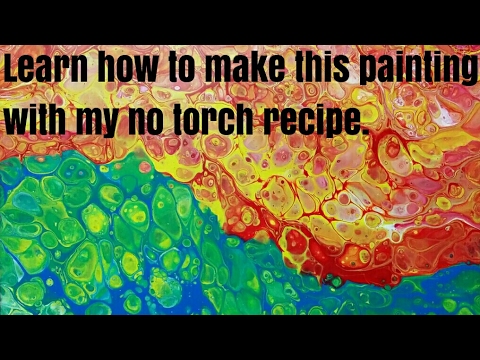 Intro5 Acrylic Pouring For Beginners: How to do a Double Dirty Pour ...