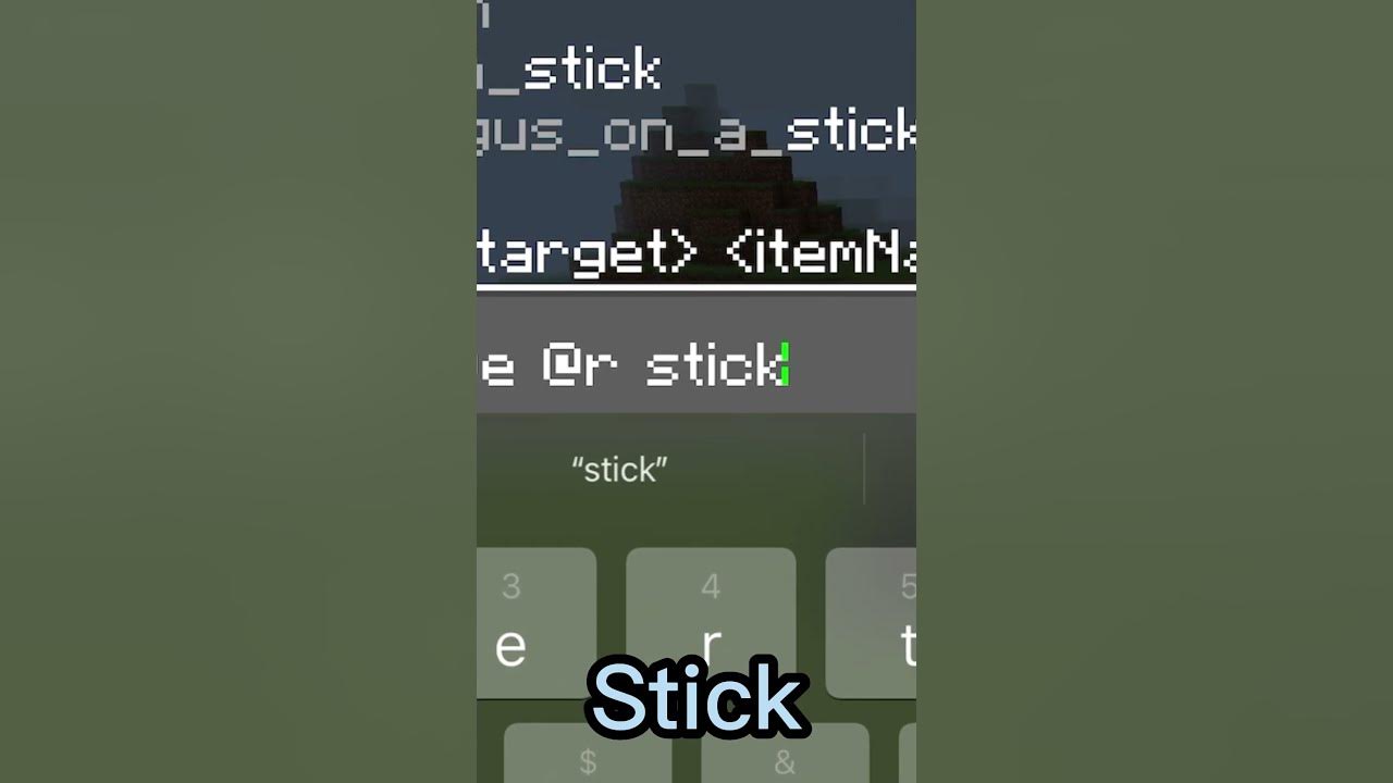 Totally real tutorials - how to get a debug stick in bedrock edition ...