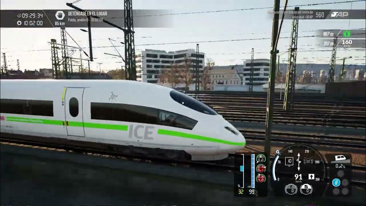 TSW3 - Train Sim World 3 Deluxe - ICE 3 München Hbf - Hamburg-Altena. Route with LZB and snow ...