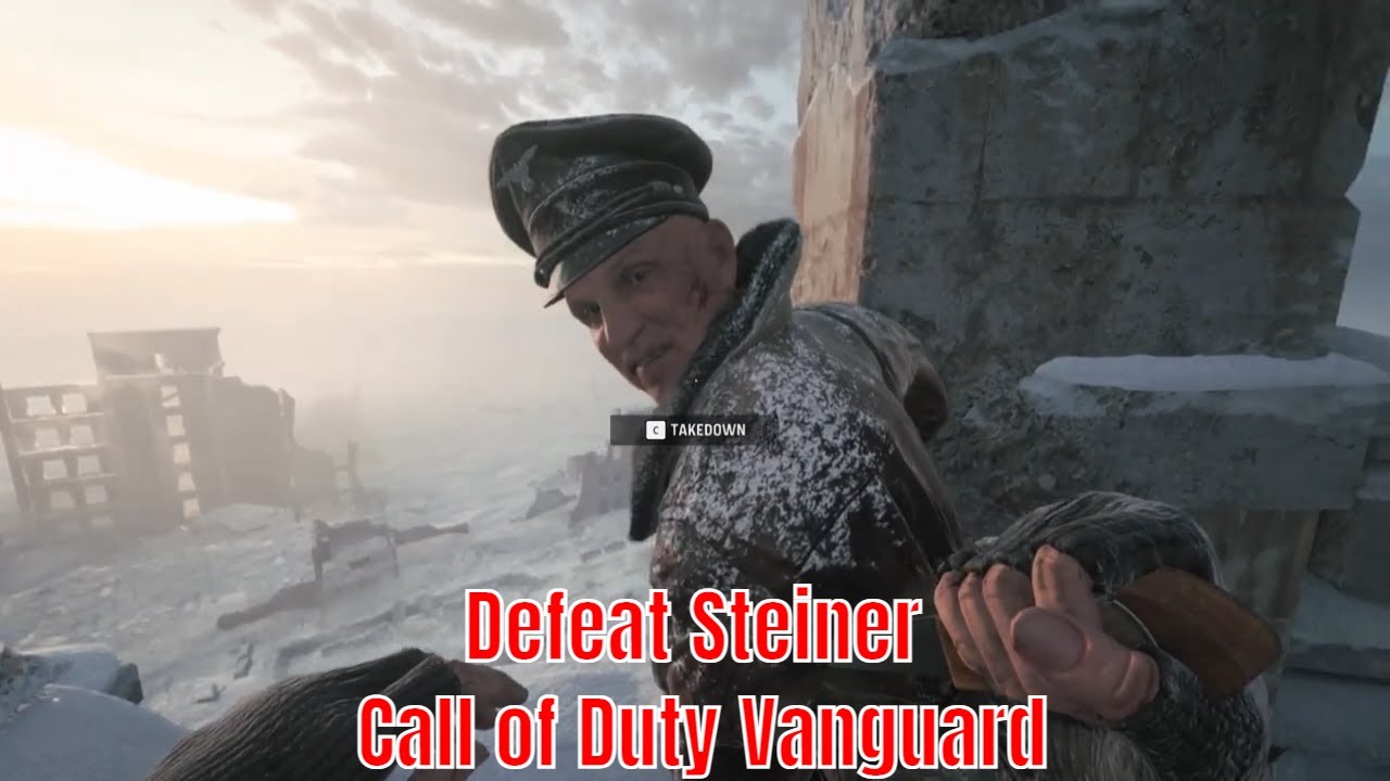Defeat Steiner - Call of Duty Vanguard | Stalingrad - YouTube