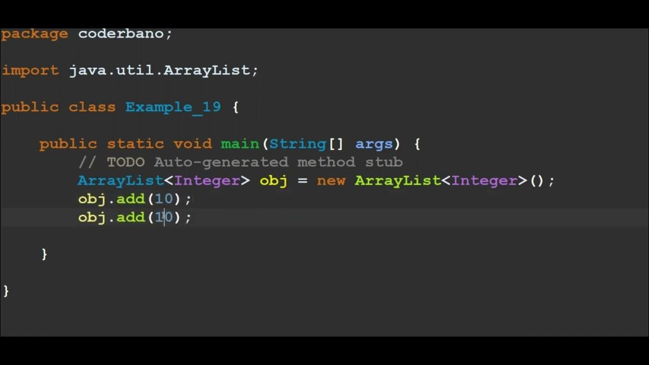 How To Remove An Element From The Specified Index In Arraylist Youtube