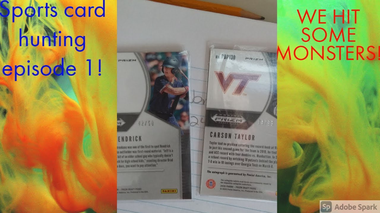 Sports cards hunting episode 1! WE PULLED MONSTERS!! - YouTube