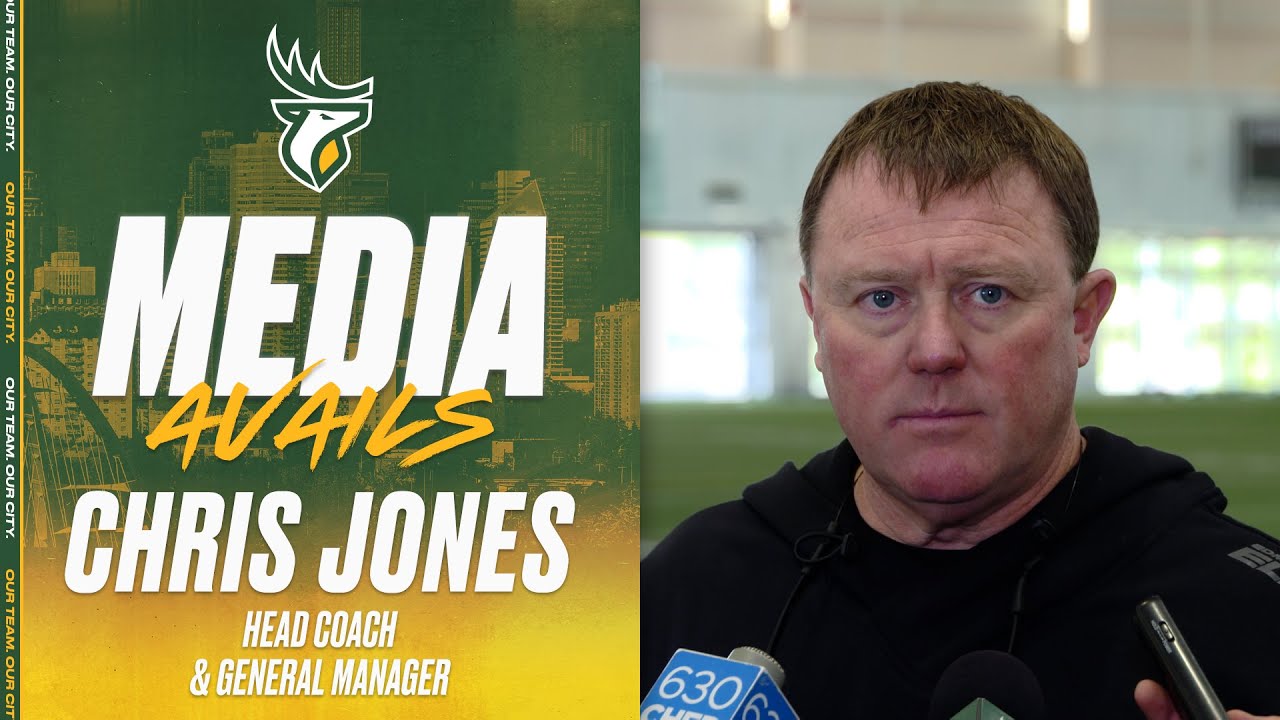 📽️ 2023 Media Avails | HC & GM Chris Jones - "Tre Ford is a great ...