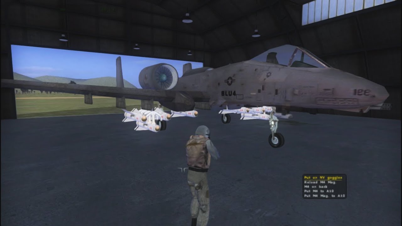 VBS1 - Testing the A10 - YouTube