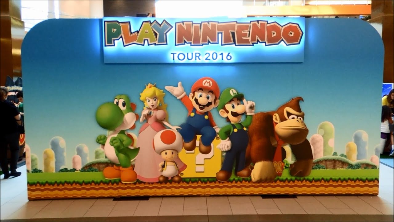 Play Nintendo Tour 2016 at Roosevelt Field in Garden City, NY - YouTube