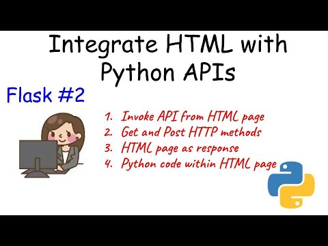 HTML with Python APIs - YouTube