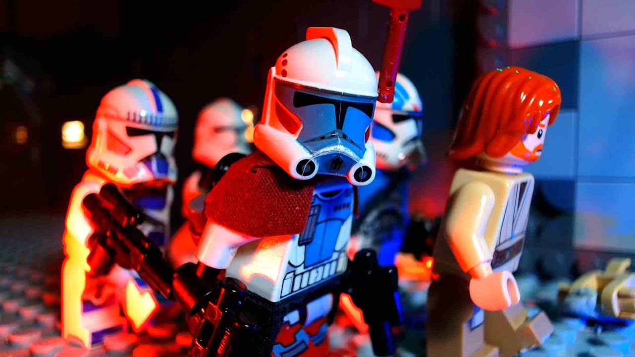 LEGO Star Wars Stop Motion - Battle Of Akiva - Trailer - YouTube