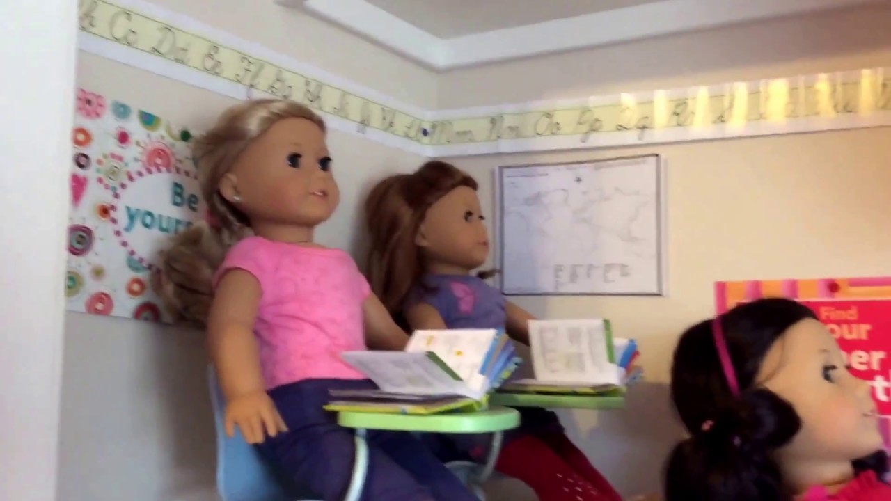 American Girl Doll School Tour! - YouTube