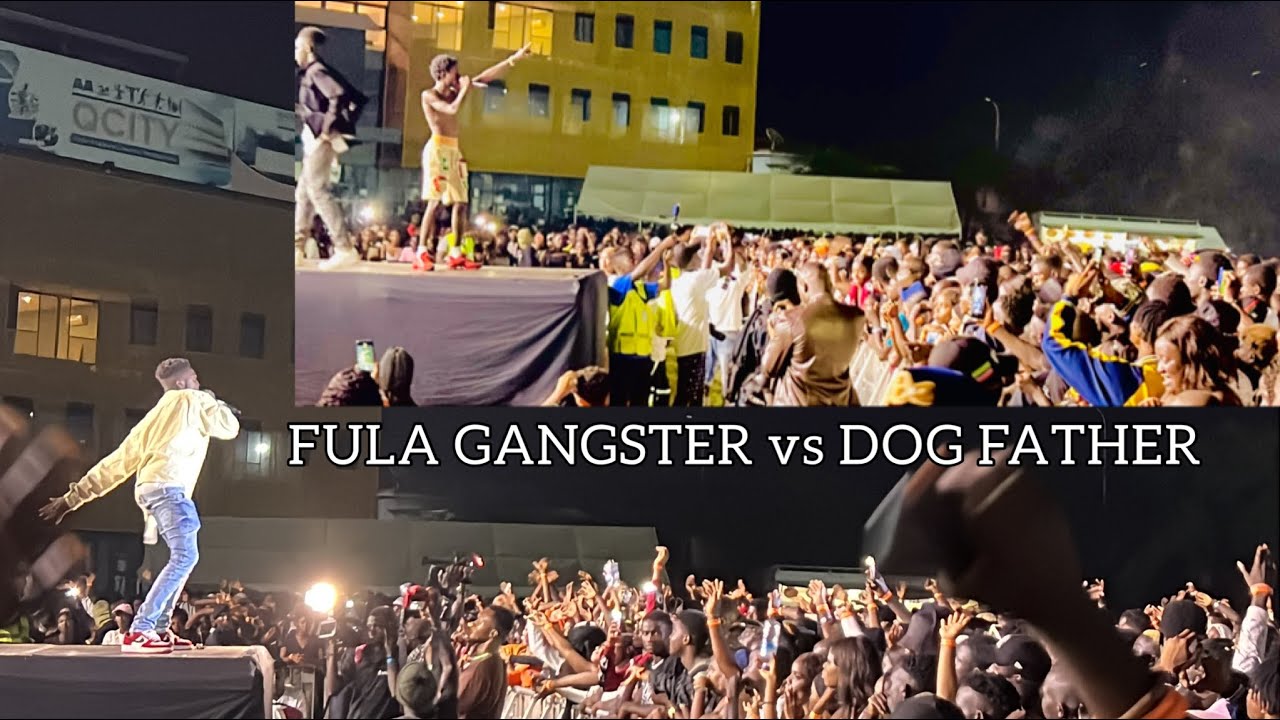 Dog Father vs Fula Gangster at - Qcity Performance ( REMA CONCERT ...