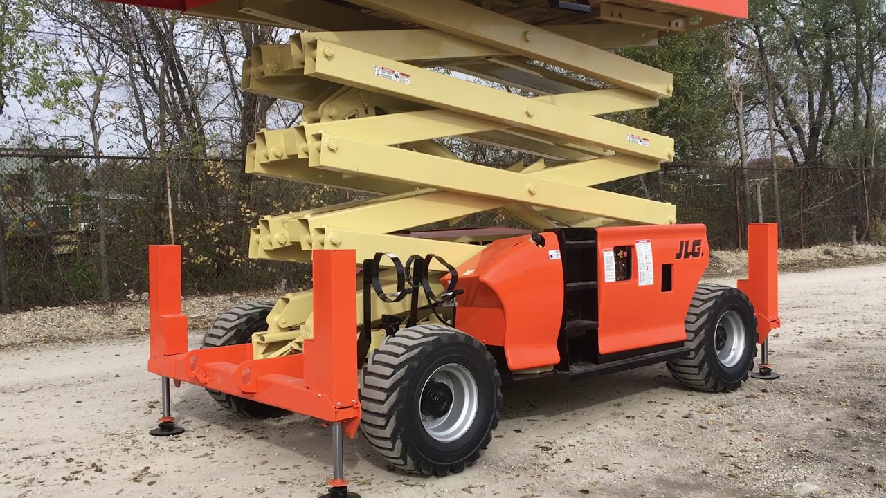JLG 4394RT / TEST DRIVE - YouTube