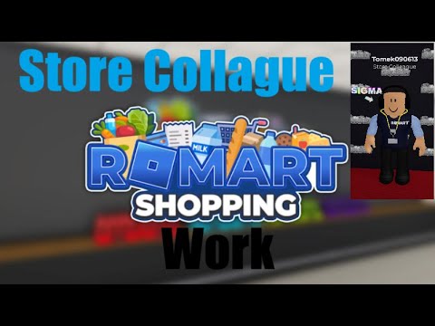 [7] RoMart Store Collague Work - YouTube