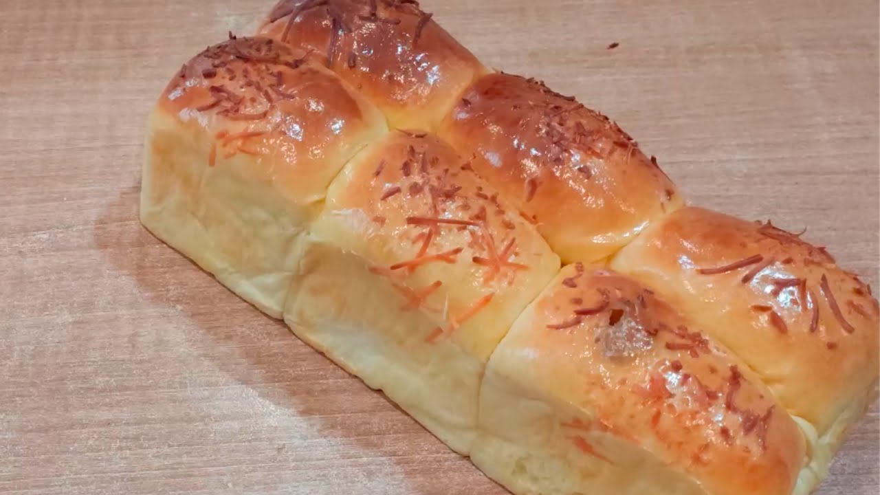 SPONGE DOUGH BREAD / ROTI SPONGE DOUGH / 海绵酥麵包 - YouTube