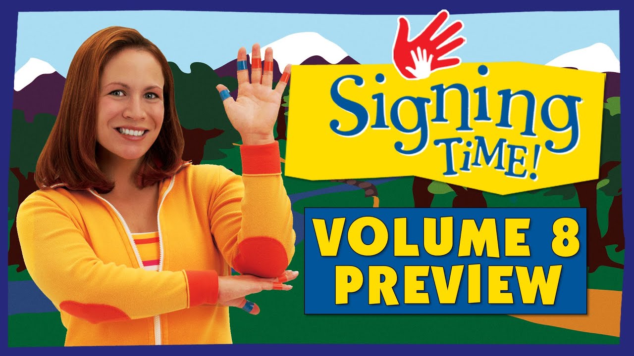 Signing Time Vol 8 Preview - YouTube