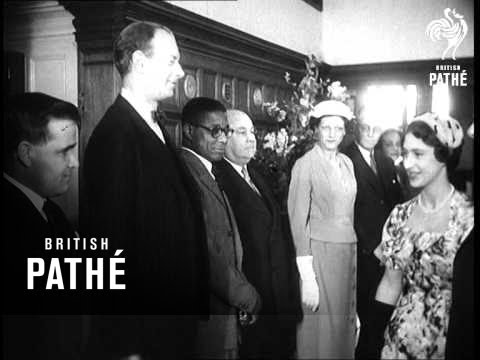 Princess Opens Student Centre (1955)