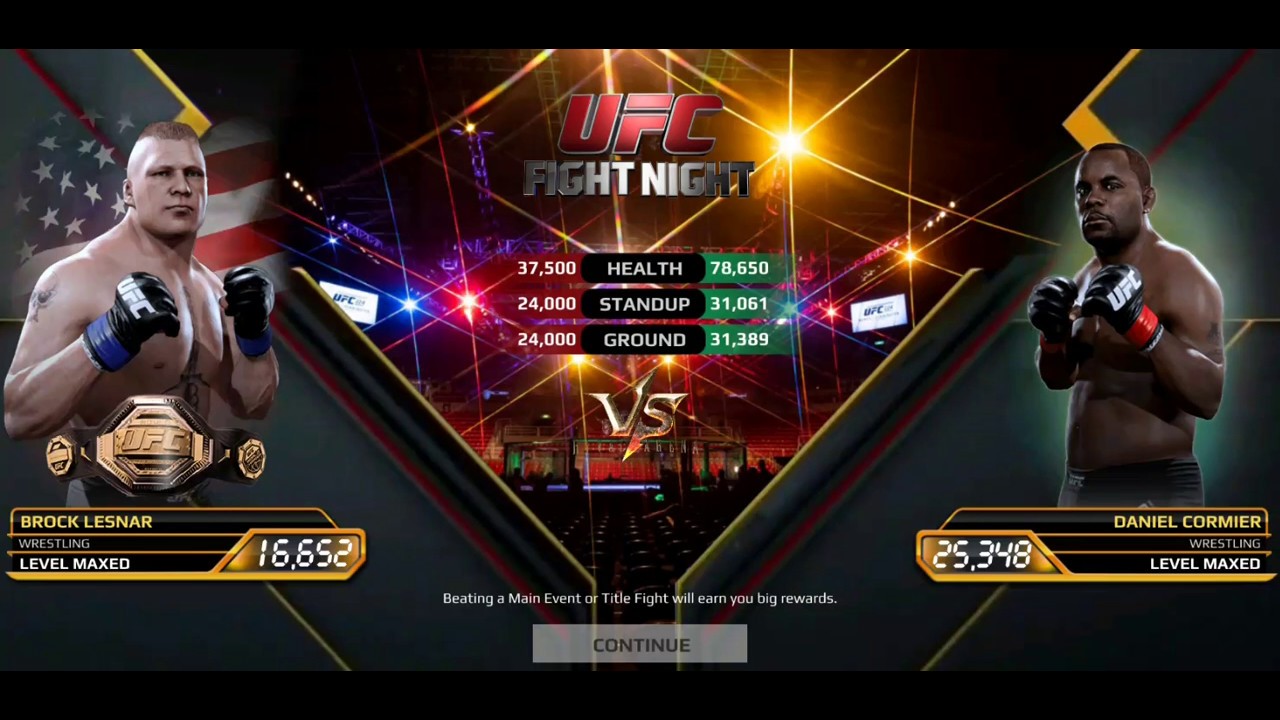 UFC mobile CE Brock Lesnar - YouTube