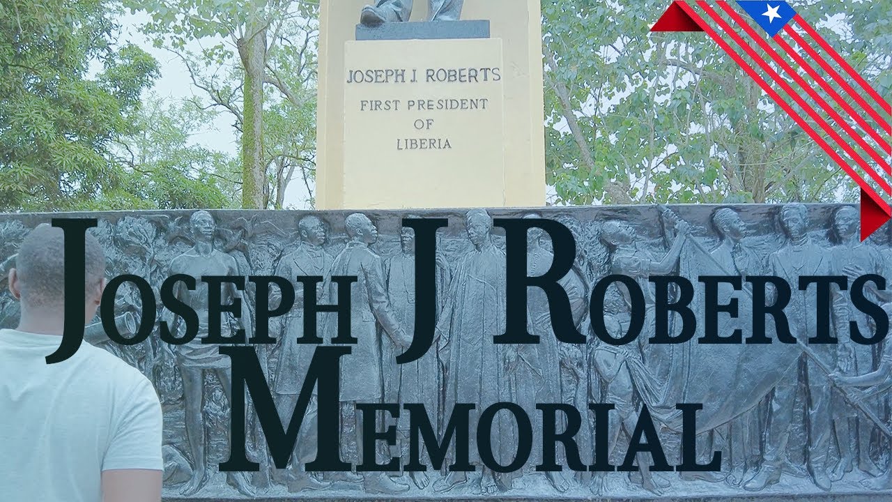 4k LIBERIA - A quick look at the Joseph J. Roberts Monument in Monrovia ...