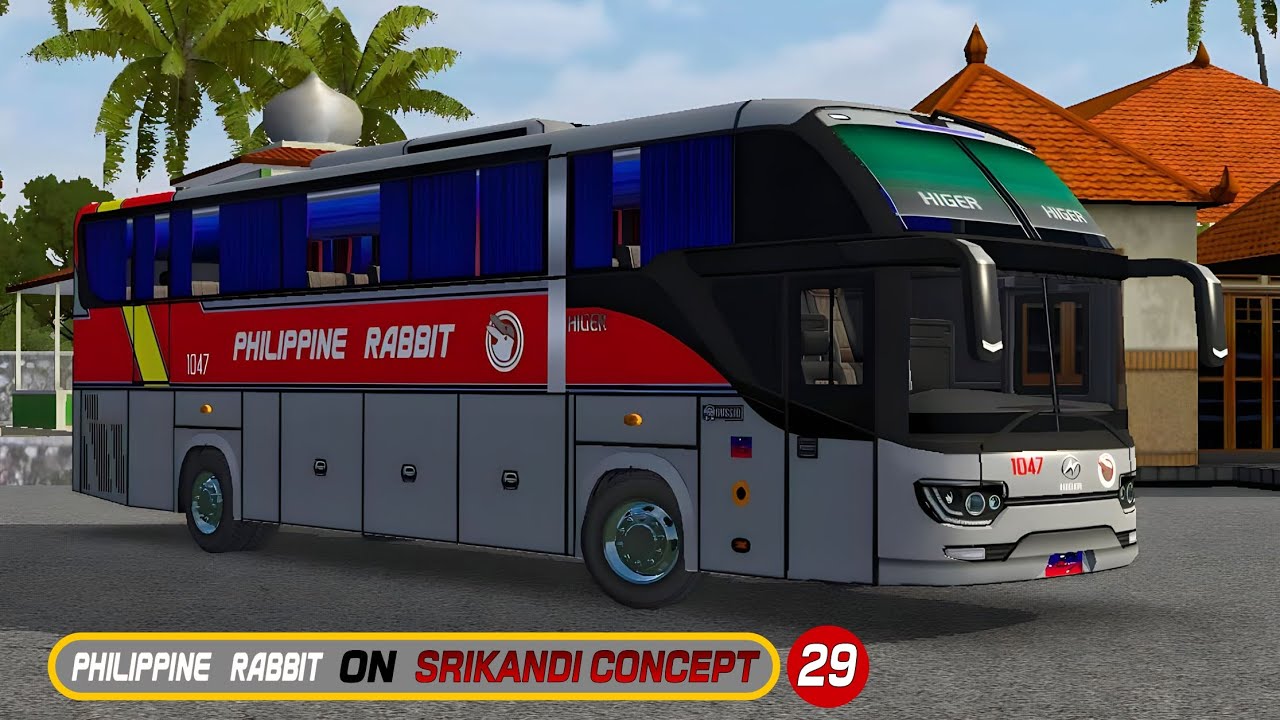 PHILIPPINE RABBIT ON SRIKANDI CONCEPT 29 | HIGER V91 KLQ6129QE3 - YouTube