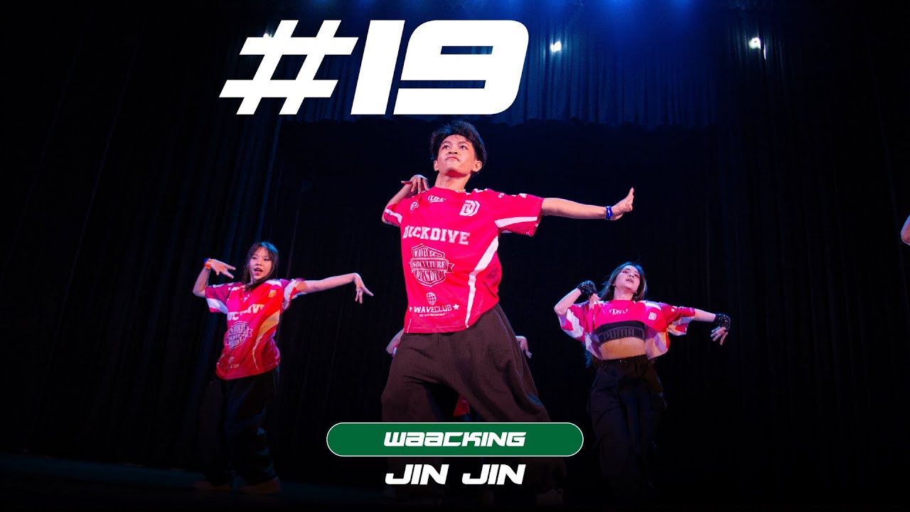 Beginner: WAACKING Class ╏ JIN JIN Choreography ╏ Industry Concert 19 # ...