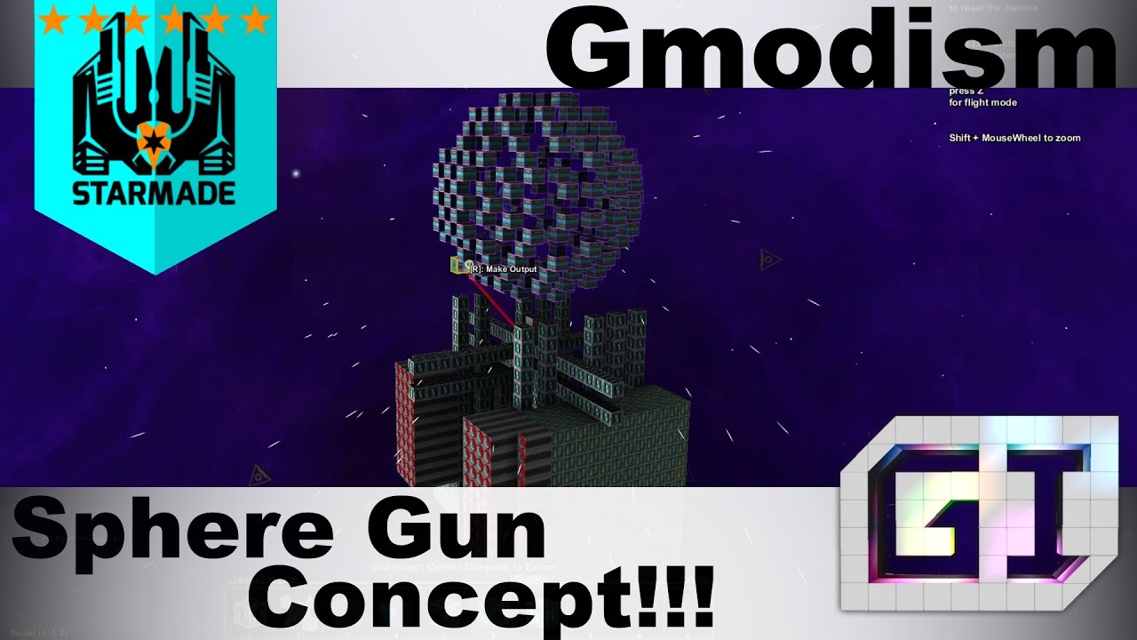 StarMade Weapons Lab | Sphere-Shot Cannon Concept Showcase - YouTube