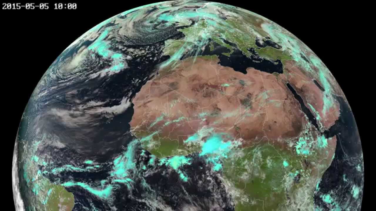 Time-lapse of Earth in May 2015 - Full Weather Geoengineering 4K - YouTube
