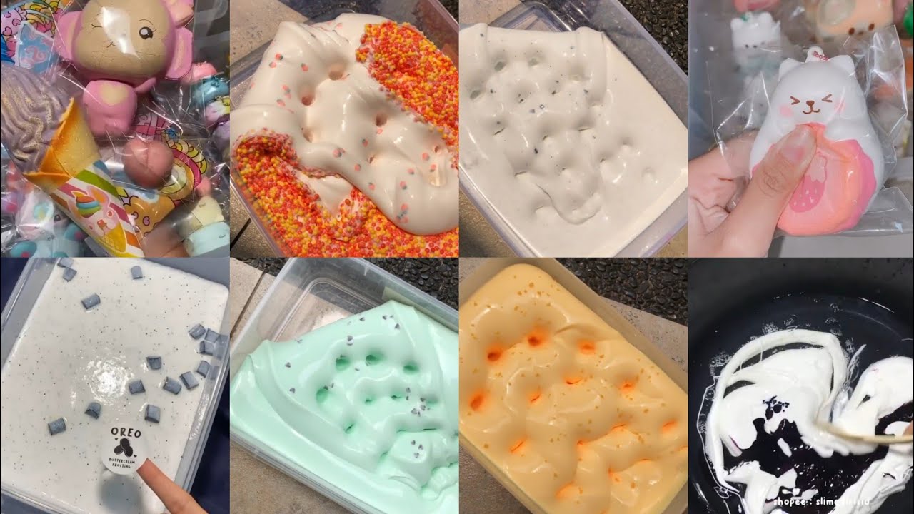 kumpulan spam random squishy , spam slime | spam squishy - YouTube