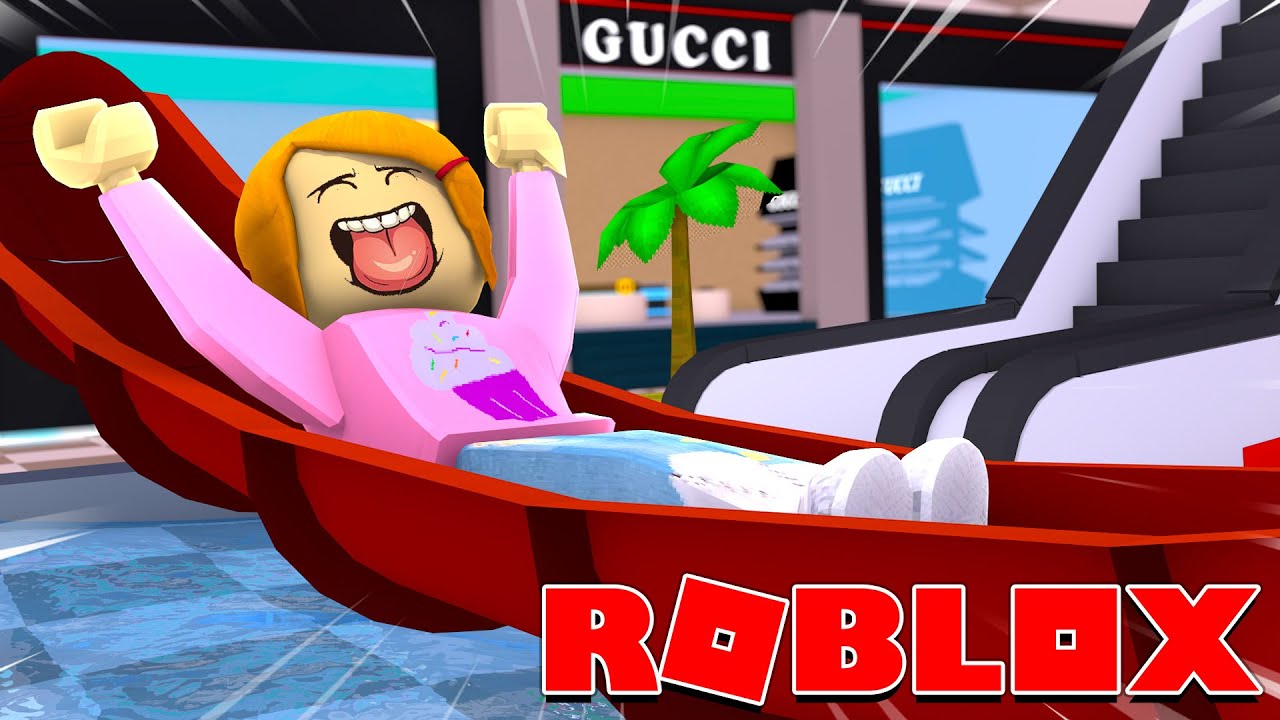 Roblox | Escape The Waterpark In The Mall Obby! - YouTube