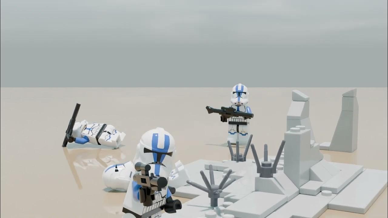 Lego Star Wars Blender Test Animation - YouTube