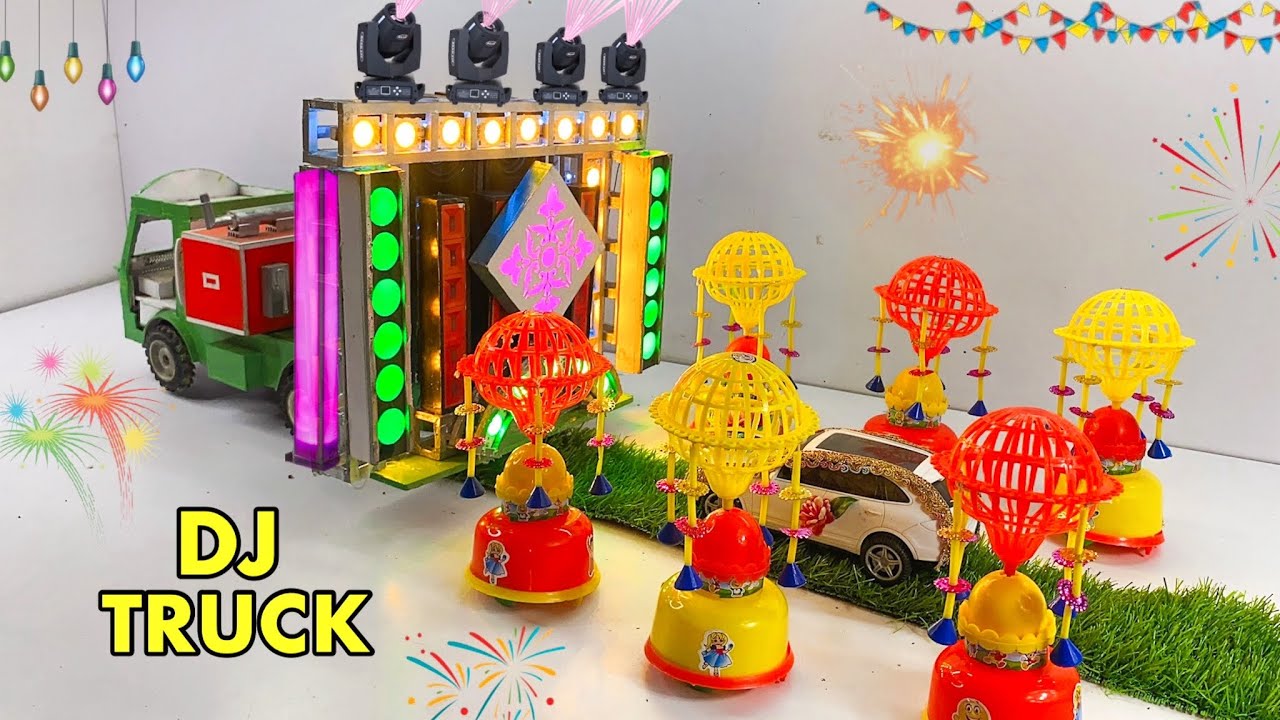 Mini Dj Truck Loading At-New Home big dj set up Mini Dj kese banaye Dj ...
