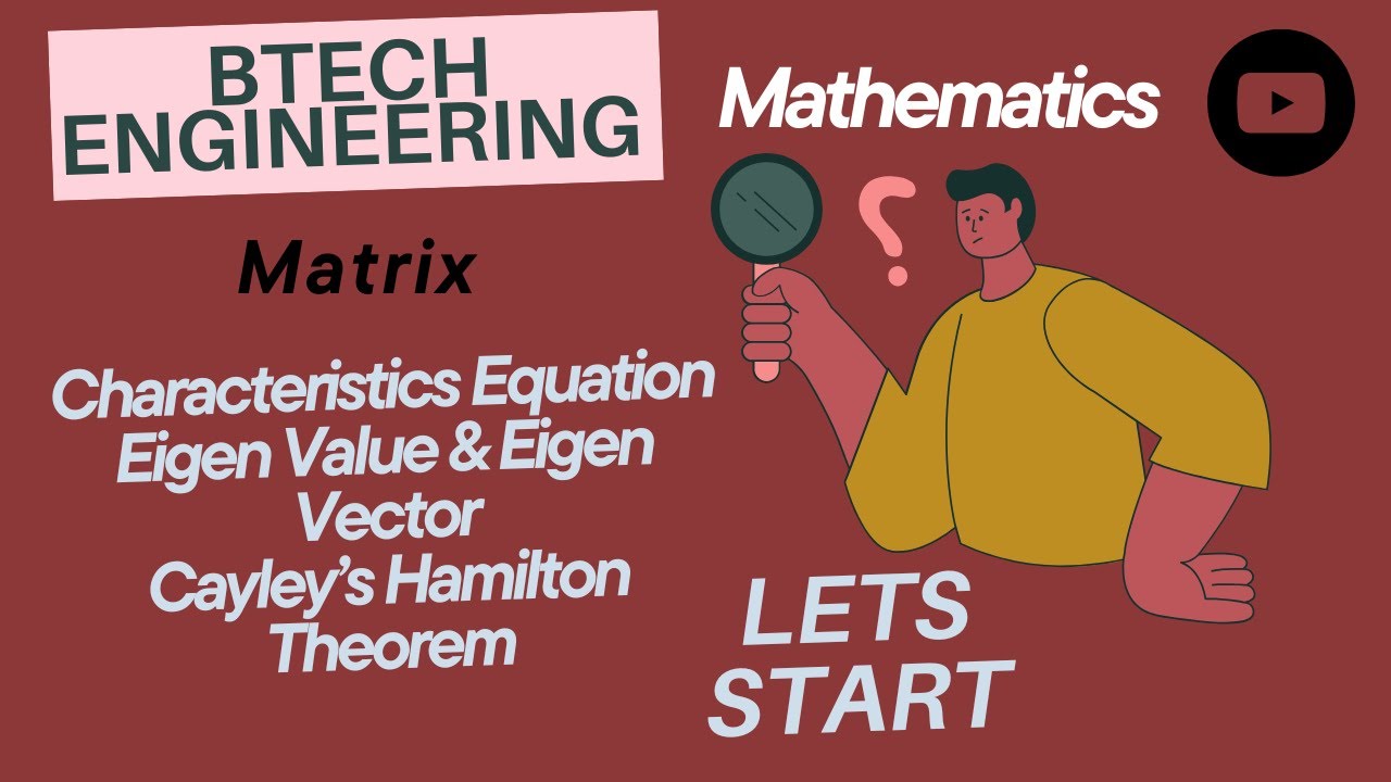 Matrix Btech Engineering Mathematics 1st Year Part 001 - YouTube