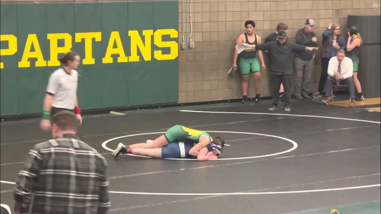Scenic Middle School wrestling 8th grade Nora 1st match - YouTube
